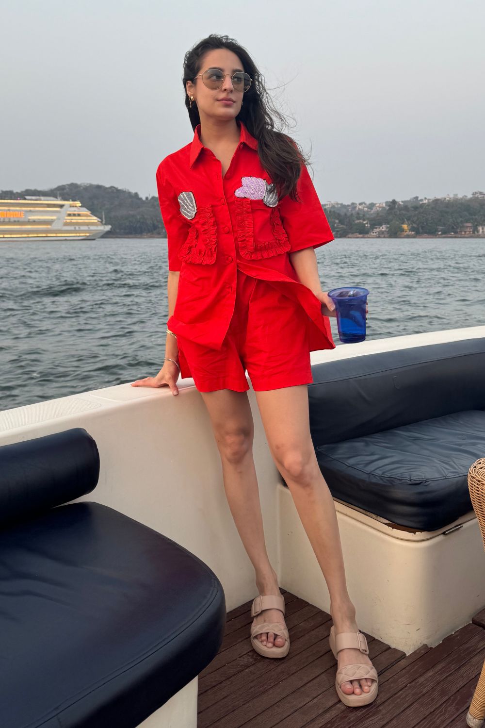 Tarini Machanda In Our Sea Shells Co-ord – House of Zeniaa